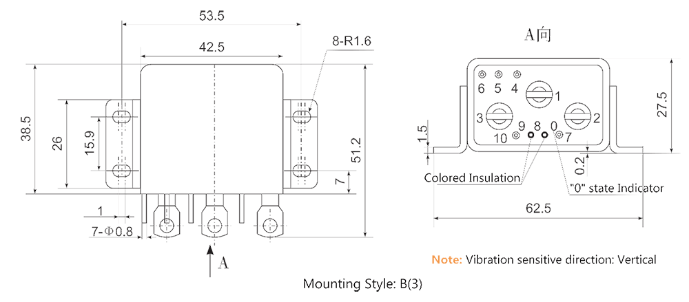 1JB75-1 Space & MIL-Spec Relay | HAO-AIXI