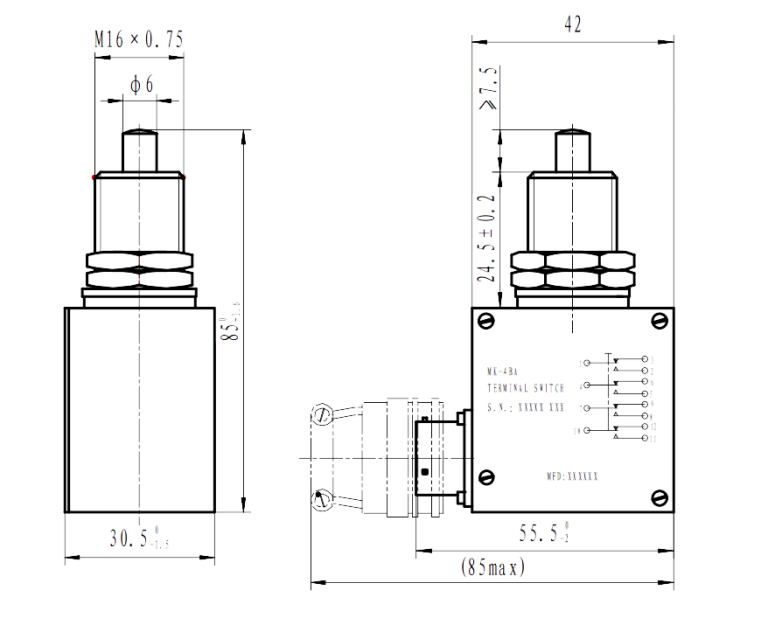 MK-4BA Limit Switch | HAO-AIXI Electronics